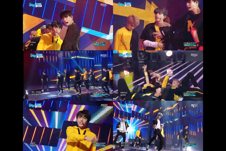UP10TION、「音楽中心」で『시작해(Runner)』を披露 | KLG