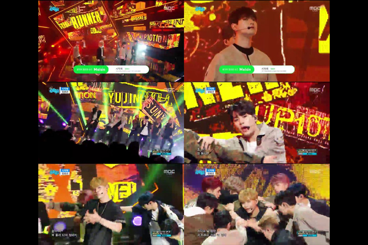 「ショー!音楽中心」UP10TION、セクシーな男性美溢れる『시작해(Runner)』に視線集中 | KLG